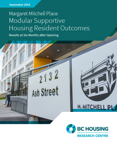 Modular Supportive Housing Resident Outcomes: Margaret Mitchell Place ...