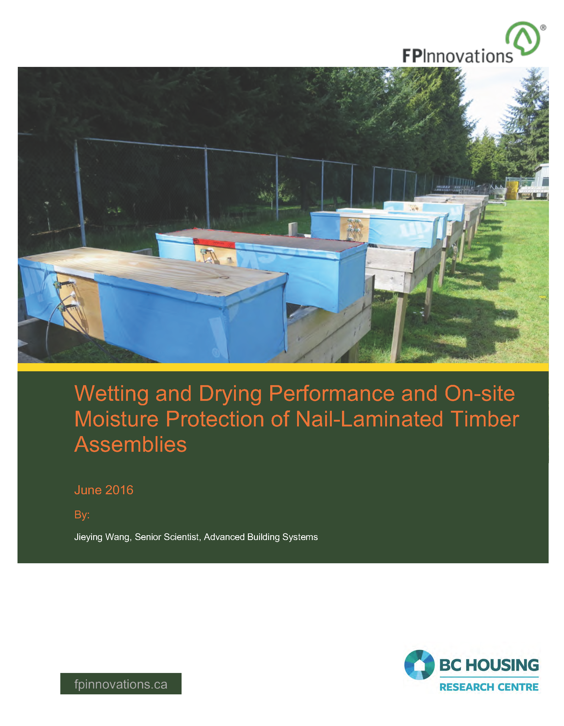 Wetting and Drying Performance and On-site Moisture Protection of Nail ...