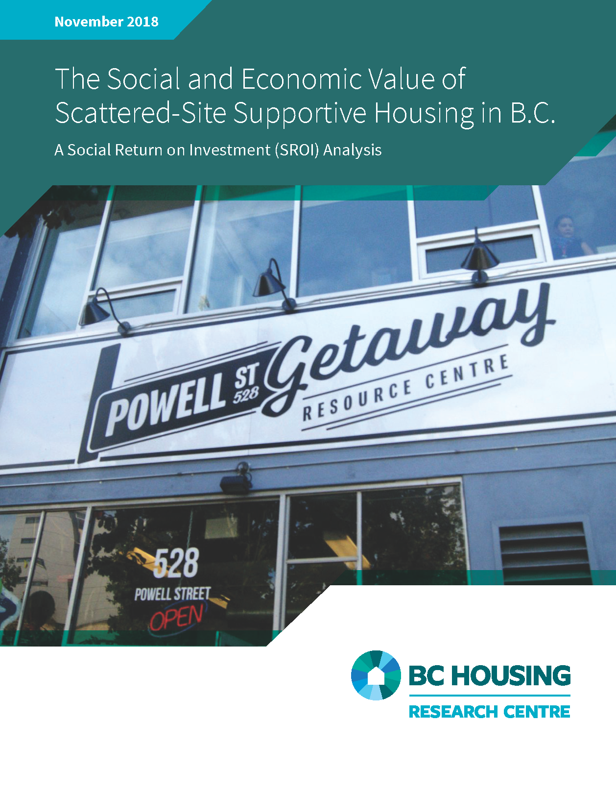 SROI Analysis: The Social and Economic Value of Scattered-Site ...